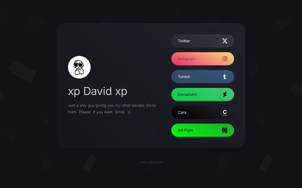 xp David xp’s socials